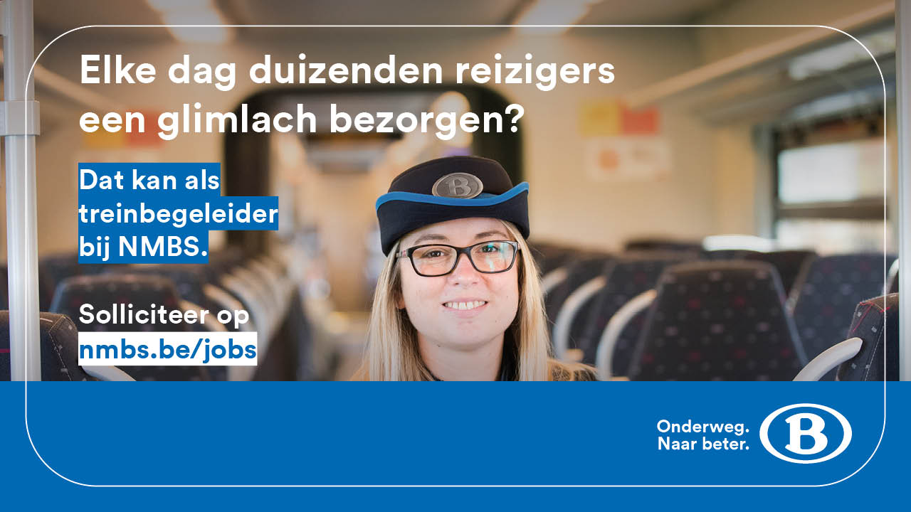 NMBS zet aanwervingsgolf verder: 1.600 vacatures in 2023